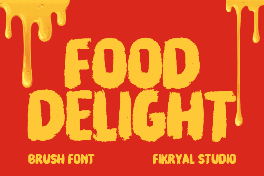 Food Delight Font · 1001 Fonts