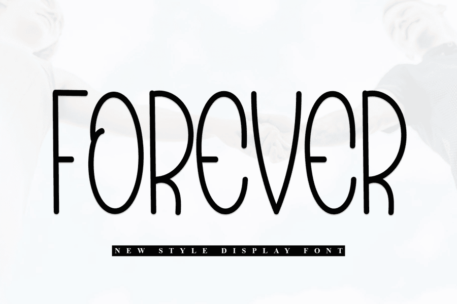 FOREVER Font · 1001 Fonts