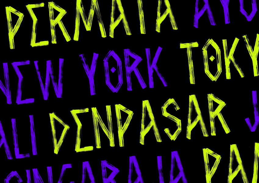 Fork Brush Vector Font · 1001 Fonts