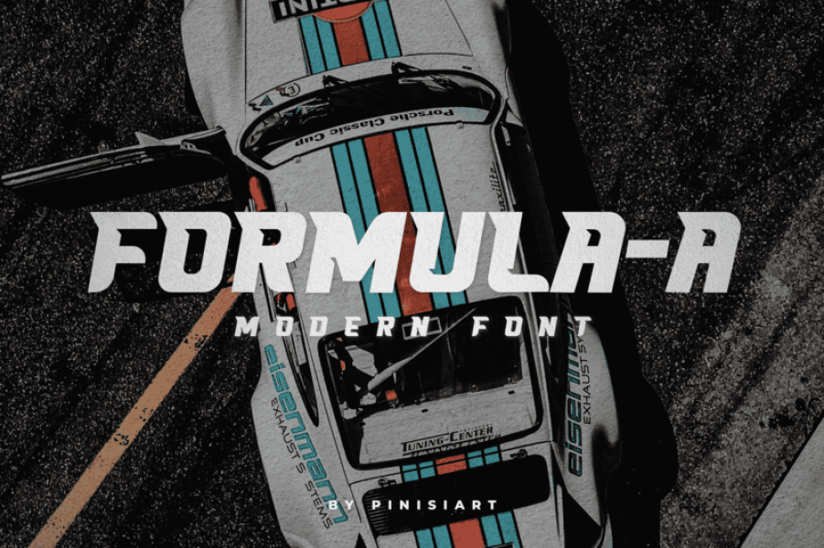 FORMULA-A Font · 1001 Fonts