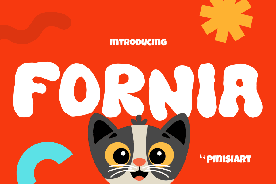 Fornia Font · 1001 Fonts