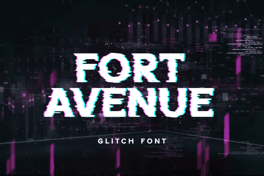 FORT AVENUE Font · 1001 Fonts