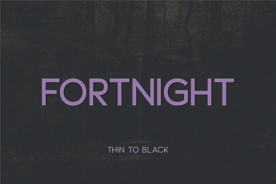 Fortnight Font · 1001 Fonts