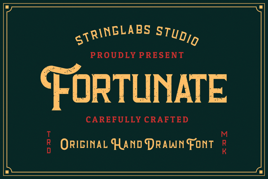 Fortunate Font · 1001 Fonts