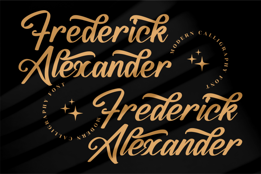 Frederick Alexander Font Family · 1001 Fonts