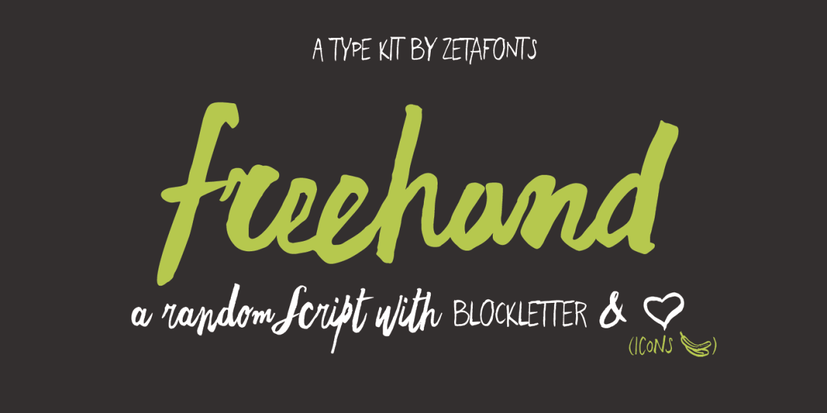 Freehand Script Font Family · 1001 Fonts