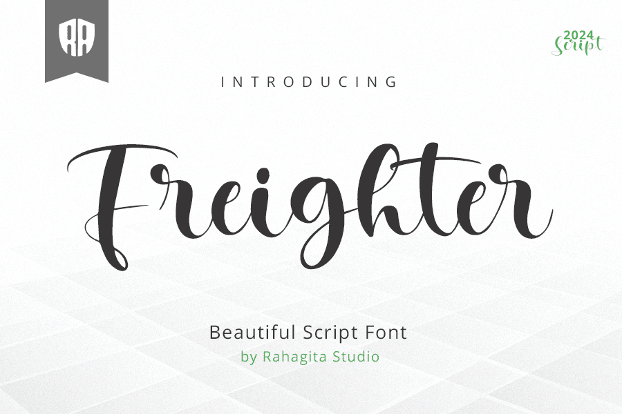 Freighter Font · 1001 Fonts