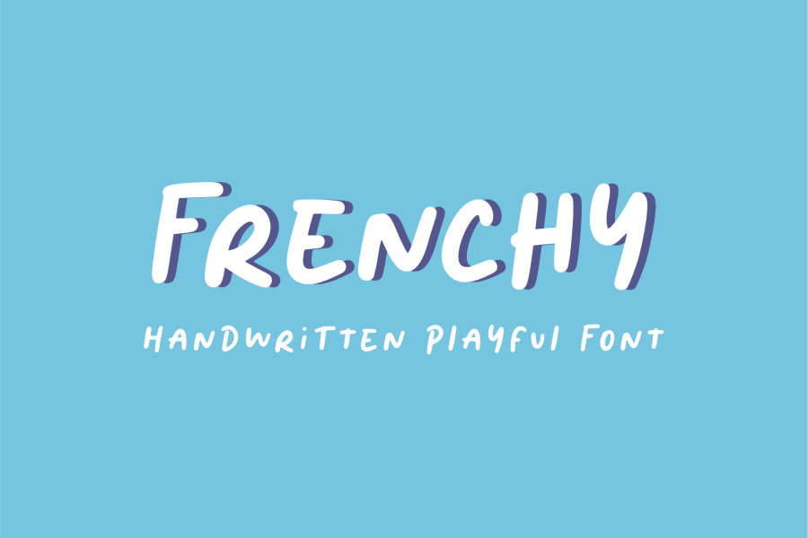 Frenchy Font · 1001 Fonts