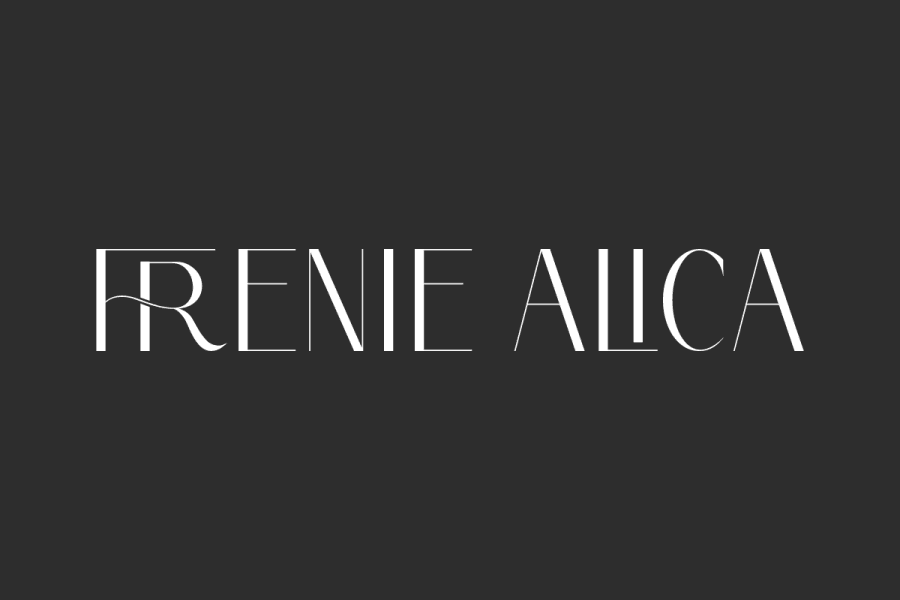 Frenie Alica Demo Font · 1001 Fonts