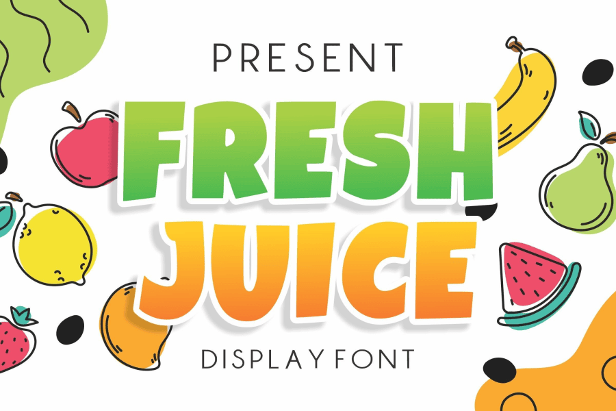14 Free Vegetable Fonts · 1001 Fonts