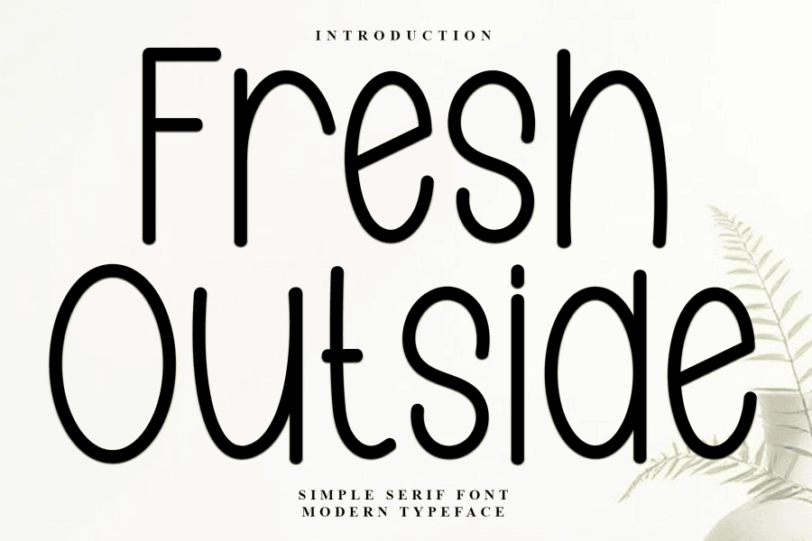 Fresh Outside Font · 1001 Fonts