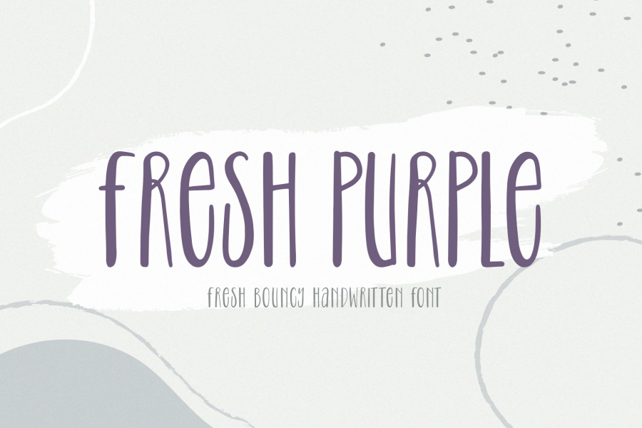 Fresh Purple Font · 1001 Fonts