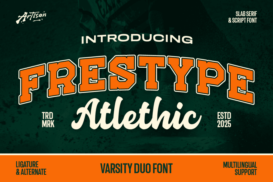 3 Free Calligraphy, Editorial, Esport Fonts · 1001 Fonts