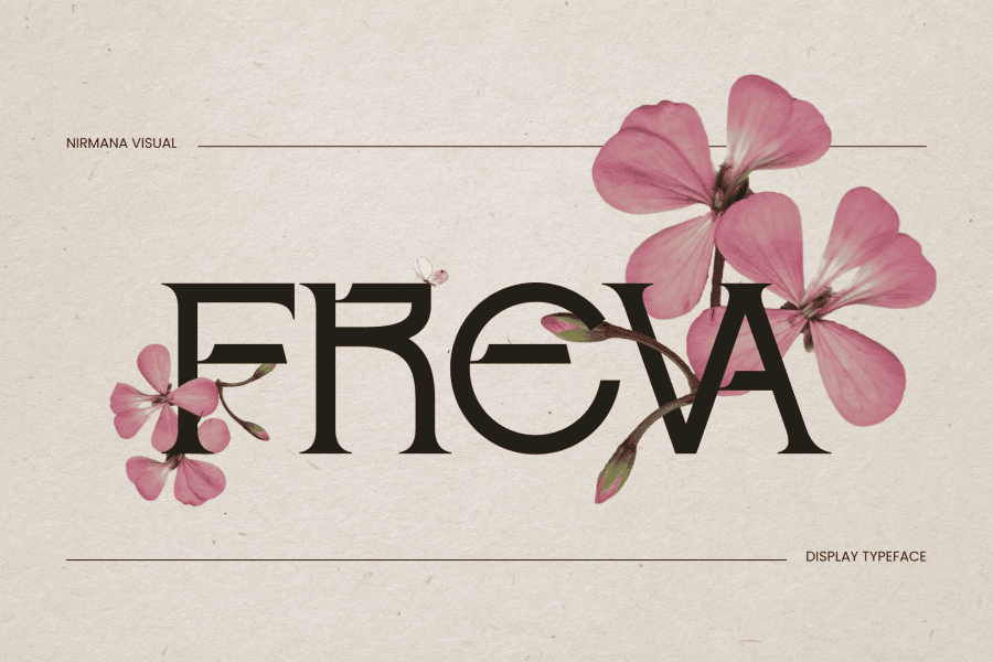 Freva - Demo Version Font · 1001 Fonts