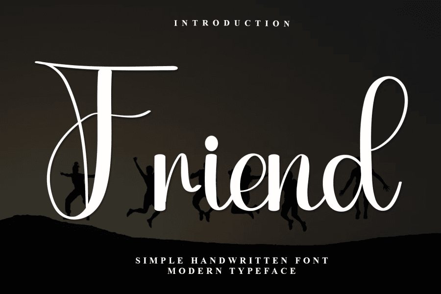Friend Font · 1001 Fonts