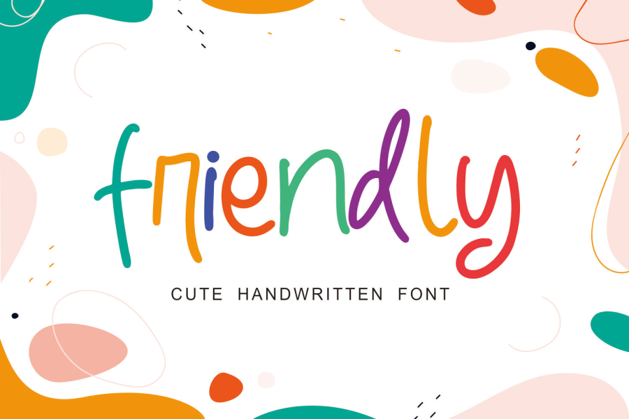 friendly Font · 1001 Fonts