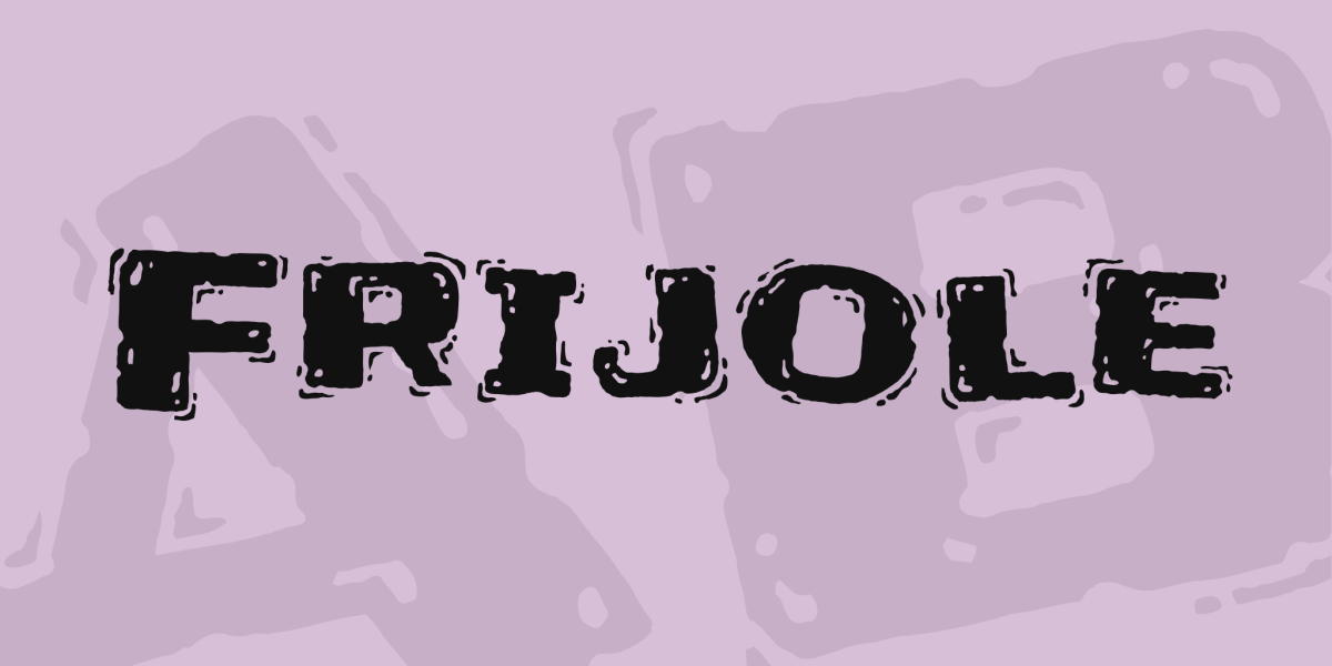 Frijole Font · 1001 Fonts
