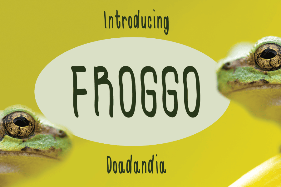 Froggo Free Font · 1001 Fonts