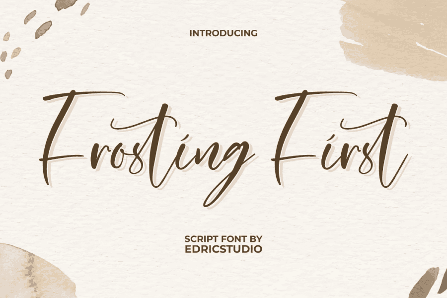 Frosting First Demo Font · 1001 Fonts