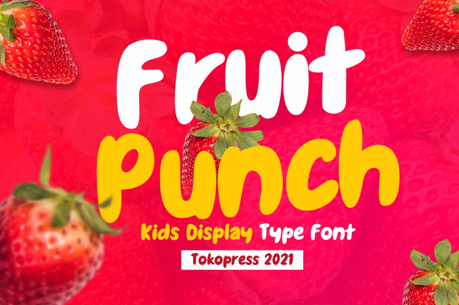 FRUIT-PUNCH Font · 1001 Fonts