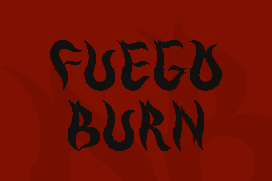 Fuego Burn Font · 1001 Fonts