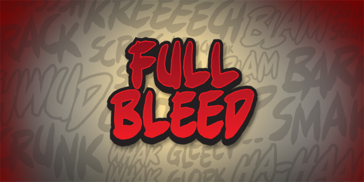 Full Bleed BB Font Family · 1001 Fonts