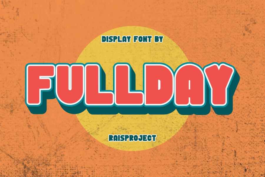 Fullday Demo Font Family · 1001 Fonts