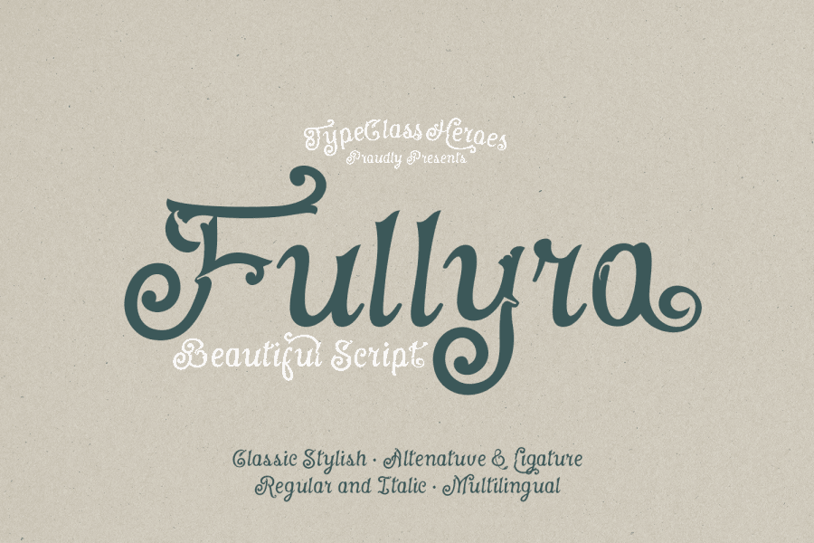 Fullyra DEMO Font · 1001 Fonts