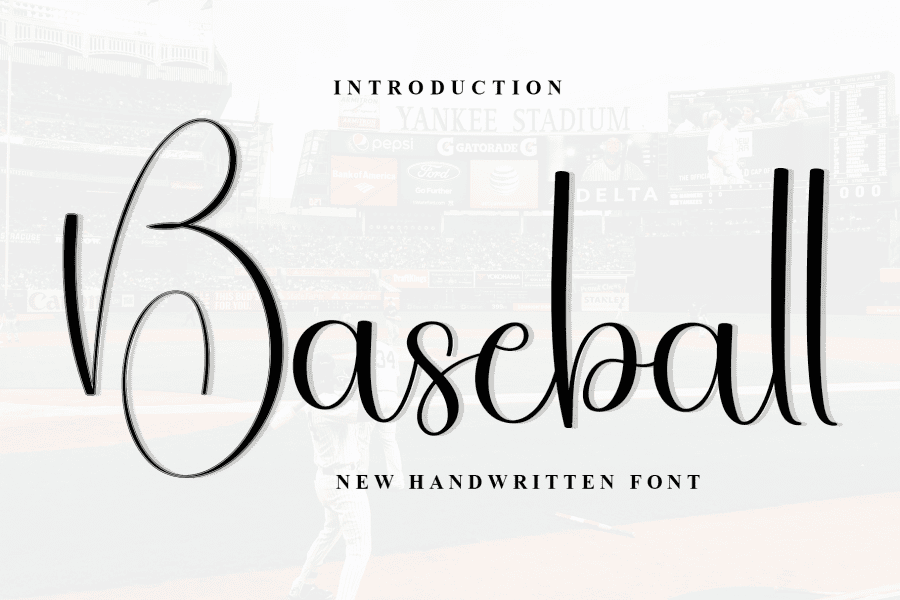 Fun Baseball Font · 1001 Fonts