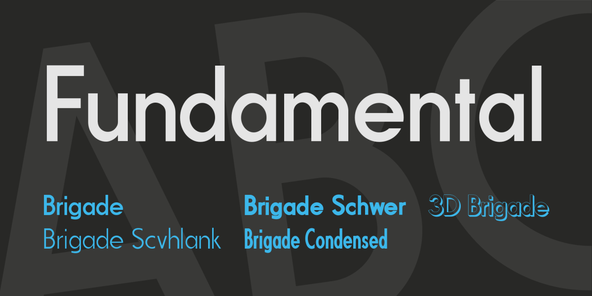 Fundamental Font Family · 1001 Fonts
