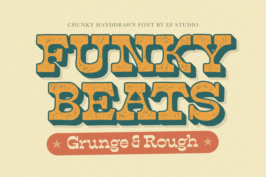Funky Beats Font Family · 1001 Fonts