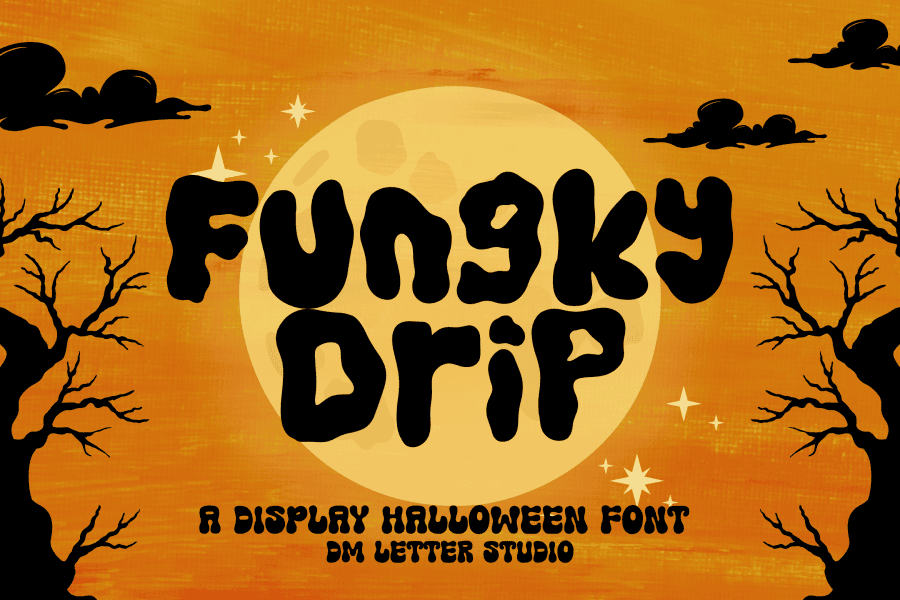 Funky Drip Font · 1001 Fonts