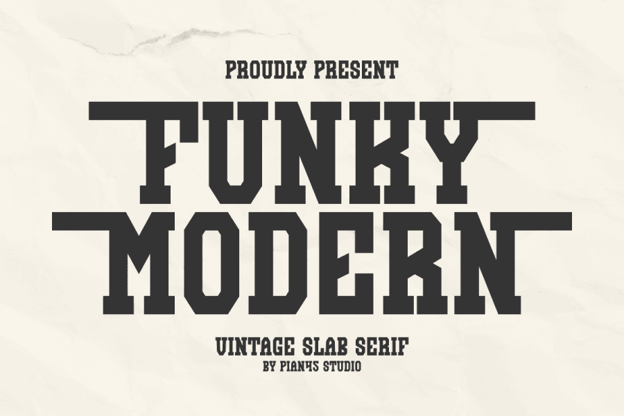 4 Free Silhouette, Nostalgic, Chunky Fonts · 1001 Fonts