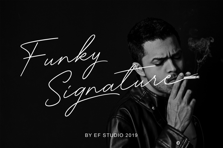 Funky Signature Font · 1001 Fonts