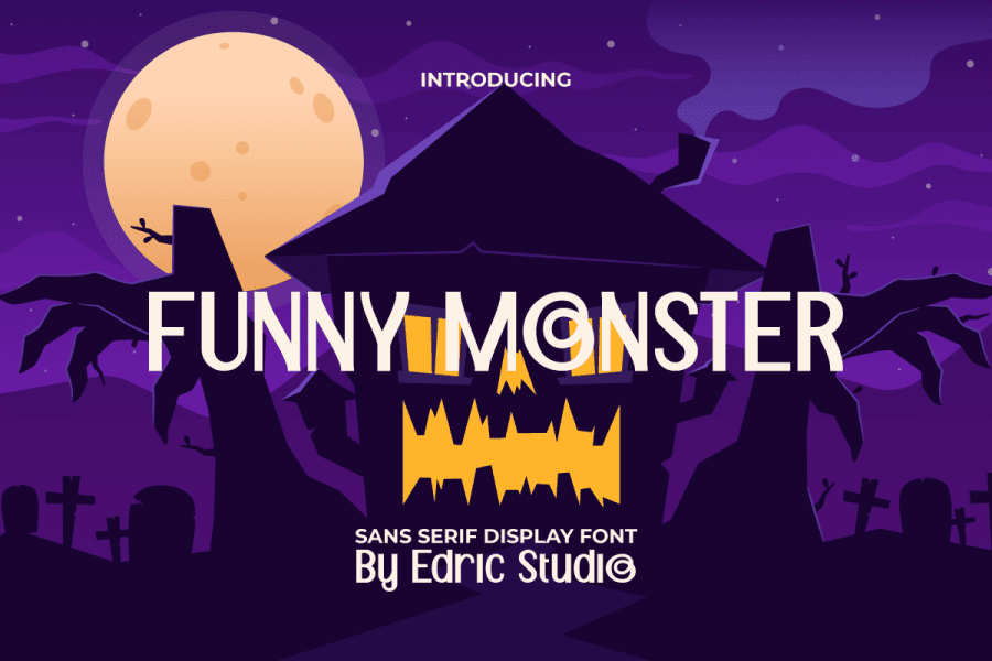 Funny Monster Demo Font · 1001 Fonts