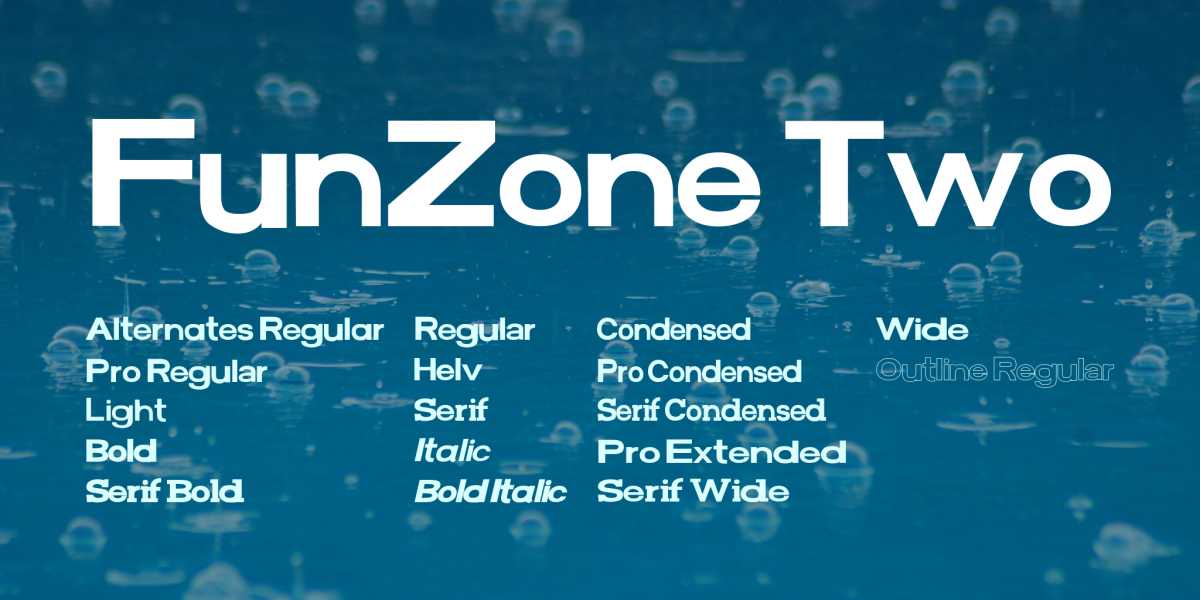 FunZone Two Font Family · 1001 Fonts