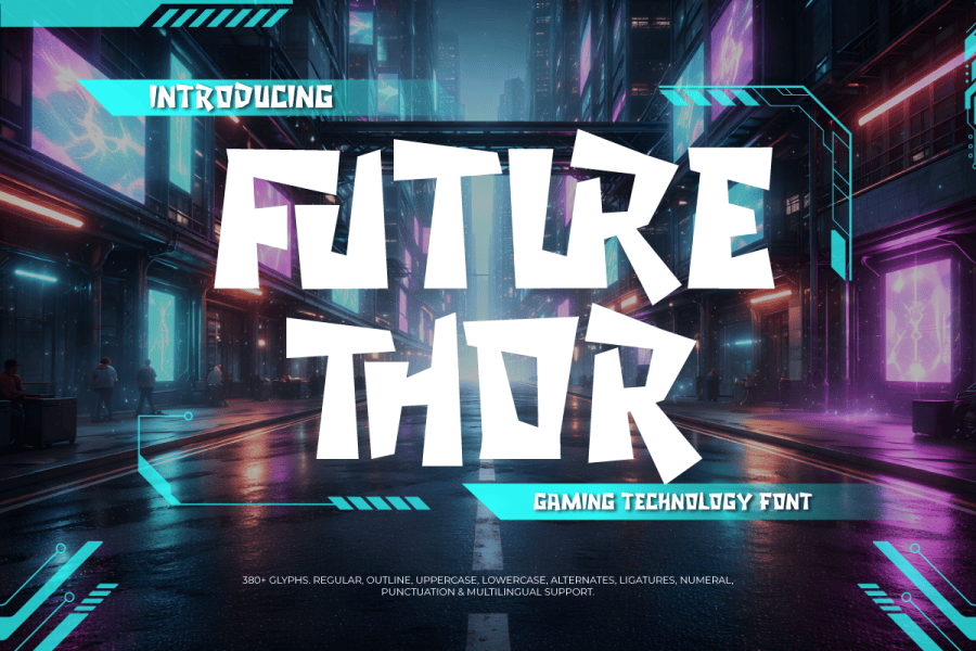 Future Thor Trial Font · 1001 Fonts