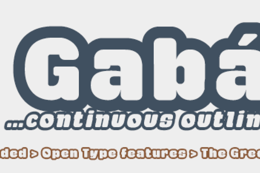 Gaban Font Family · 1001 Fonts