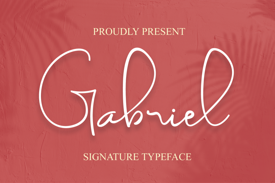 Gabriel Font · 1001 Fonts