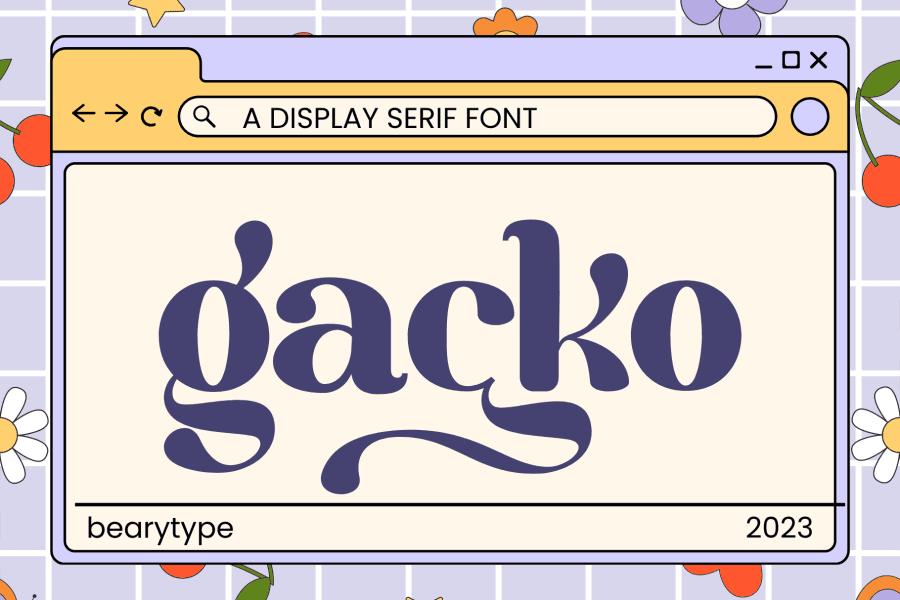Gacko Font · 1001 Fonts
