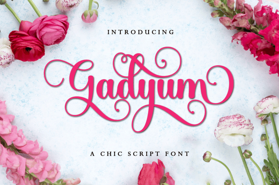 Gadyum Font · 1001 Fonts