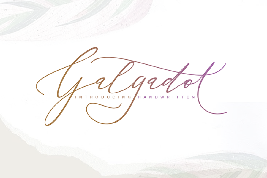 galgadot Font · 1001 Fonts