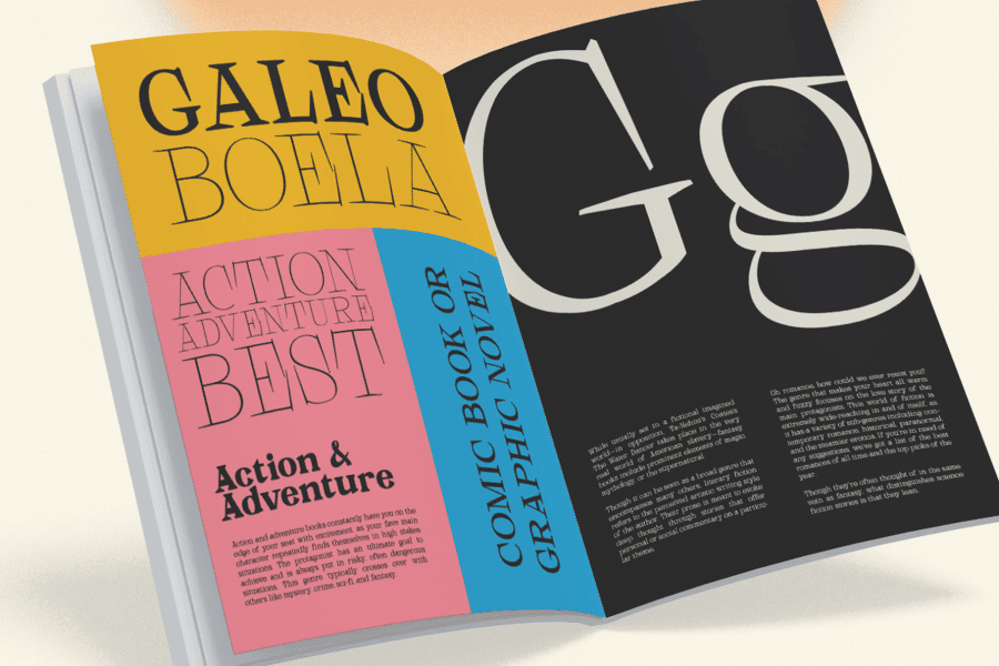 Galgey Font · 1001 Fonts
