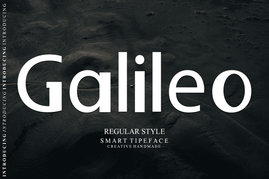 Galileo-Regular Font · 1001 Fonts