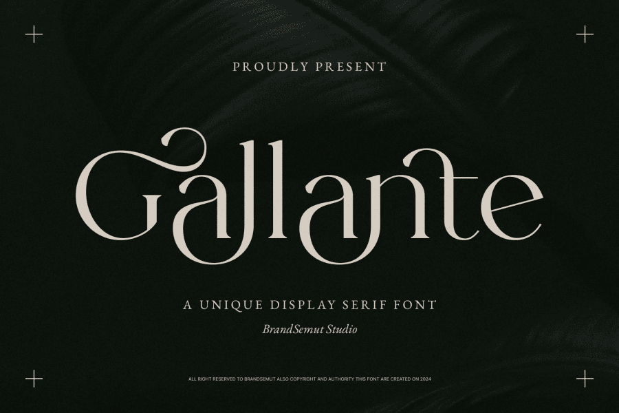 Gallante Font · 1001 Fonts