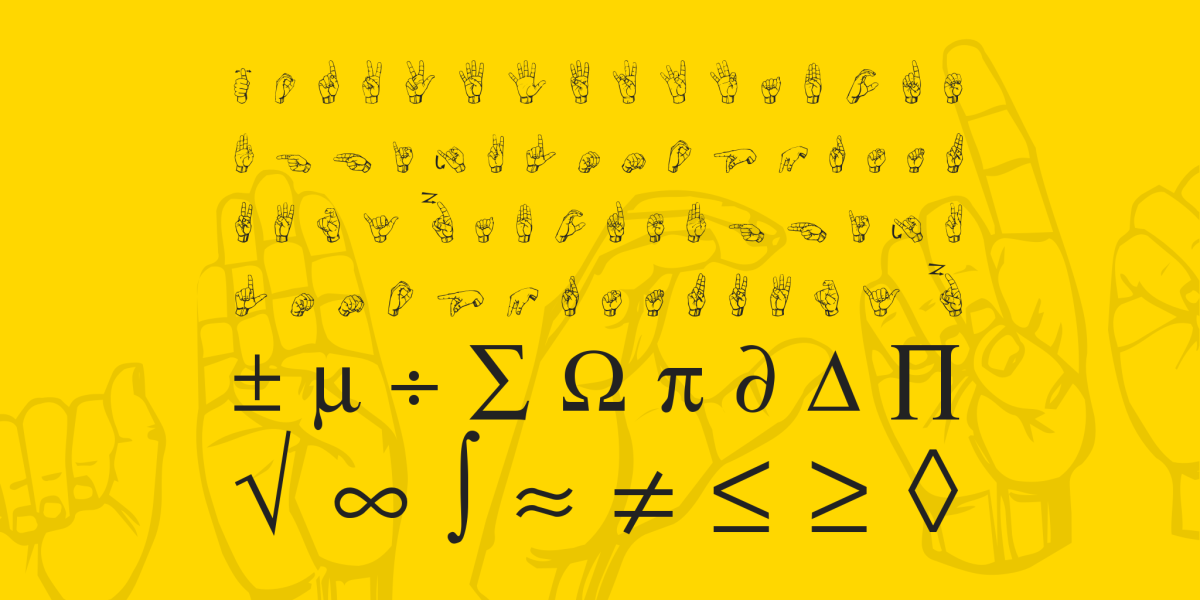 2 Free Sign Language Fonts · 1001 Fonts