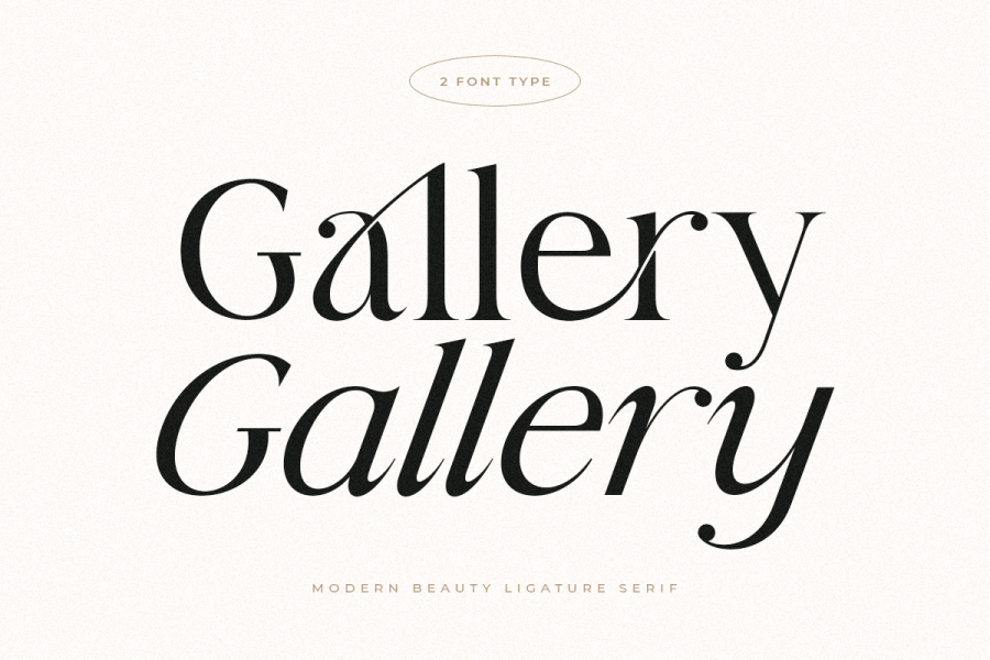 Gallery Font · 1001 Fonts