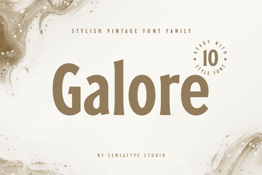 Galore Font · 1001 Fonts