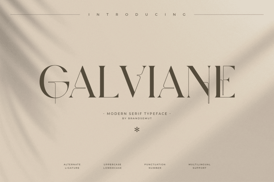 Galviane Font · 1001 Fonts
