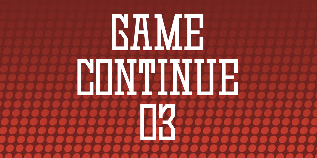 Game Continue 03 Font · 1001 Fonts